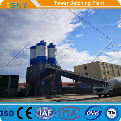 Cina Centrale di betonaggio rispettosa dell'ambiente della torre 37KW HL60 in vendita