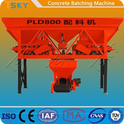 Cina Tipo aggregato Batcher del saltatore di capacità elevata PLD600 in vendita