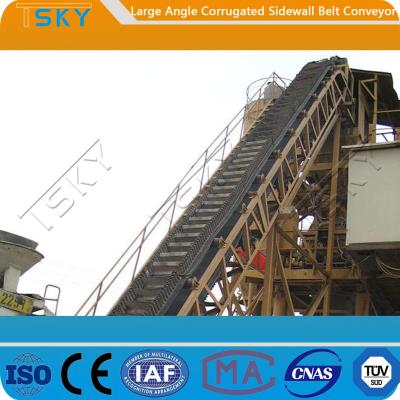 Cina Piccolo nastro trasportatore di gomma di occupazione B400 400mm della terra in vendita