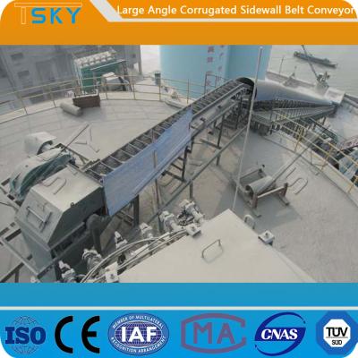 Cina nastro trasportatore di gomma di B-800 del muro laterale ondulato di 120mm in vendita