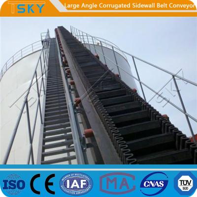 Cina Grande nastro trasportatore di gomma di angolo 2.5m/s B1000 dello SGS in vendita