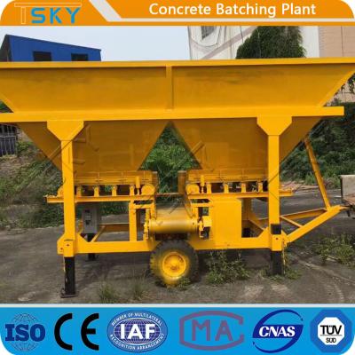 Cina Sabbia aggregato-cemento concreta della ghiaia PLD1600 che pesa macchina d'ammucchiamento in vendita