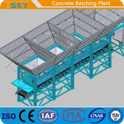 Cina Aggregato d'ammucchiamento d'ammucchiamento concreto Batcher della macchina dell'aggregato della macchina PLD1200 in vendita