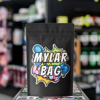China Best Selling Custom Printed Stand up Pouch in Stock Irregular Shape Smell Proof PE Plastic Packaging Die Cut Mylar Bags for sale