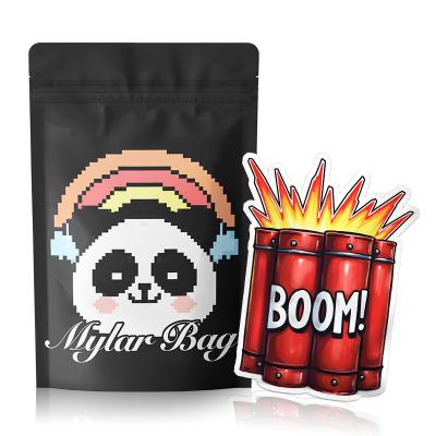 China Customizable Colour Plain Stand up Pouches Multiple Colors Graffiti Patterns Durable Custom Printed Mylar Bags for sale