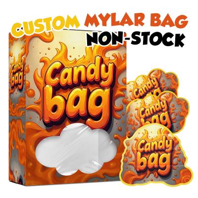 China Hot Sell Custom Printed 3.5 Mylar Bags Paper Display Boxes Holographic Paper Packaging Box for sale