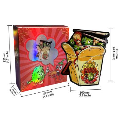 China Wholesale Custom Printed Mylar Bags Irregular Shape Durable Holographic Zip Lock Bag Custom Die Cut Mylar Bags With Box for sale