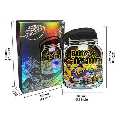China Manufacturer Direct Sale in Stock Good Quality Smell Proof Candy Gift Bags Plastic Packaging Custom Mylar Bags With Box for sale