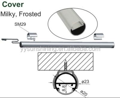 Cina Lumiera a profilo a LED di supporto per tensione di ingresso DC12V/24V e montaggio in superficie in vendita