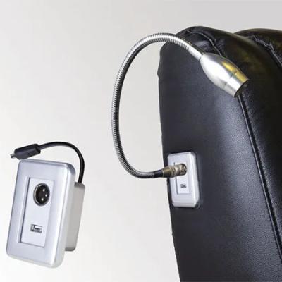 Cina LED letto montato touch switch luce di lettura fissata a scrivania e divano braccioli mobili in vendita