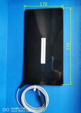 China silicone materials plate,reusable, grounding pad  with wire, length 3m ,quality silicone pad for ESU 6.3 Pin PLUG for sale