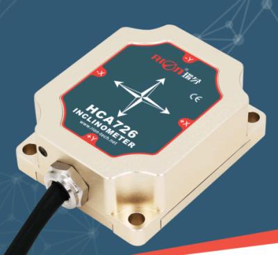 중국 가득 찬 임시 보상과 Hca726s 고정밀도 Can2.0 경사계 판매용