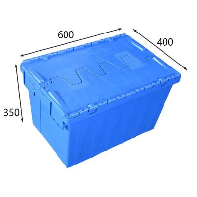 Cina Recipienti muoventesi riutilizzabili blu del carico 50Kg del grande HDPE di plastica sistemabile delle scatole di spedizione in vendita