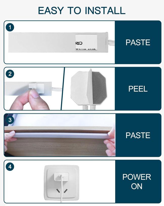 3500K 4500K 6500K LED Motion Sensor Night Light Indoor 5V USB