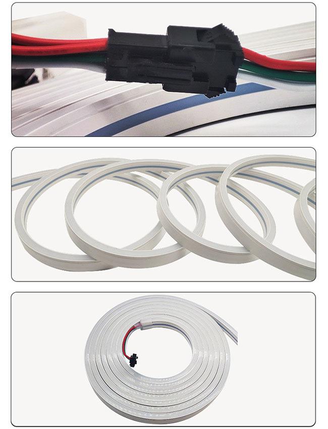 Flexible LED strip lighting application