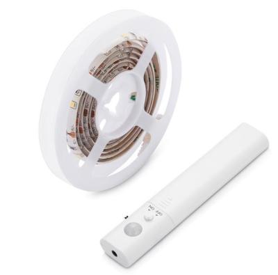 Cina SMD2835 LED Strip Light con sensore di movimento 1m Lunghezza USB ricaricabile in modalità giorno e notte in vendita