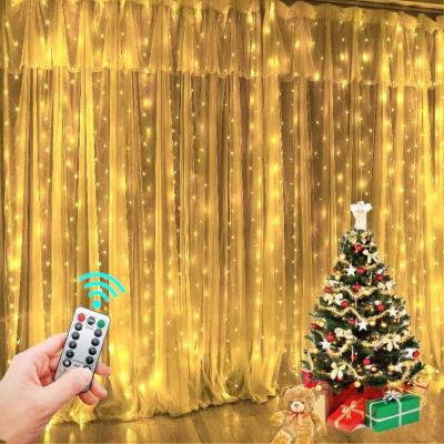 Cina 3500K Lampada a tenda LED bianca calda per decorazioni da letto 3x2.4m 240d Moduli di alimentazione USB in vendita