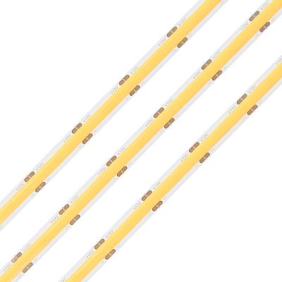 Cina Cuttable 320LED 8MM 12 Volt Flessibile COB LED Strip Light per progetti di illuminazione per le vacanze in vendita