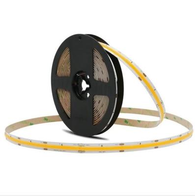 Cina 12V 24V COB LED Strip Light Rosso Verde Rosa Blu Bianco Multicolore 8mm Flex con 90 Ra in vendita