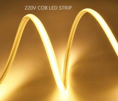 Cina Striscia LED ad alta tensione COB 50m/roll 100m/roll SOSTENZA DIFFUSO IP65 impermeabile in vendita