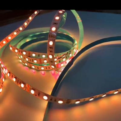 China 12V RGB Flexible LED Strip Light Color Changing LED Ribbon Lights IP20 for sale