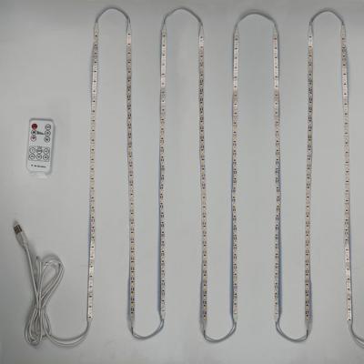 China 5V 2835 Single Colour Self Adhesive LED Light Strip With Wireless Controller for sale