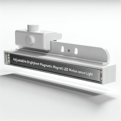 China Adjustable Brightness Wireless Rechargeable LED Motion Sensor Light 120° Wide Detection for sale