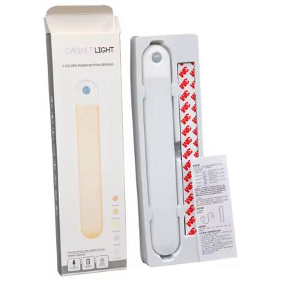 China ABS Rechargeable Motion Sensor Light Indoor PIR Motion Sensor Light 2700K -7000K for sale