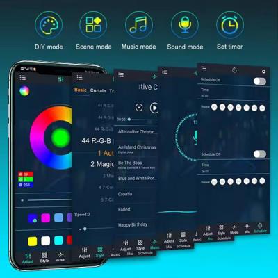 China 24Key Ir LED Bluetooth Controller Smartphone App Music Mode 5v Usb for sale