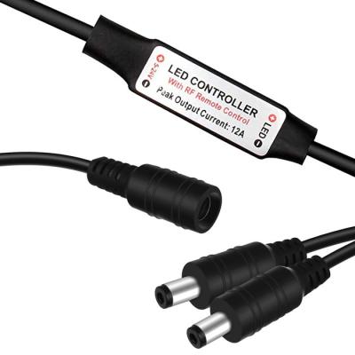 China 5-24v Single Color Light Strip Controller Rf 11Key Mini Dimmer Dc for sale