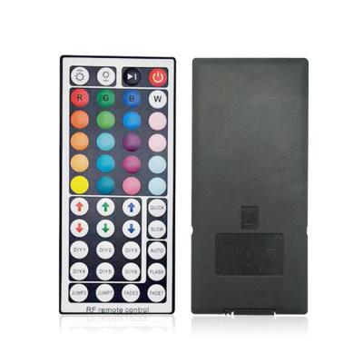 China 44 Key Rf Rgb Controller 12v-24v 12a Adjustable Brightness Aluminum Case Dimmer for sale