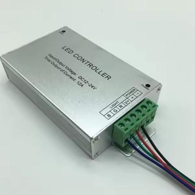 China Dc Input Port Rgb Led Controller Controlled By 24Key Remote Control Unit for sale
