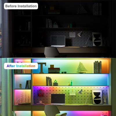 China 12 Volt COB LED Strip Lights Addressable 720 Light/Meter 2811IC Color RGB Flexible Light Strip for sale