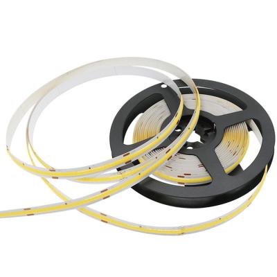 China 12W/m Flexible COB LED Strip Lights 5m 12v 12w/M With 320 Leds/M Single Color for sale
