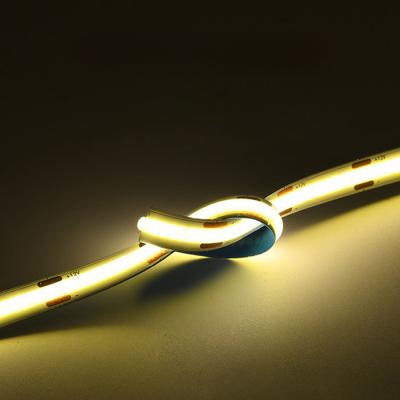 China Single Color COB LED Strip Lights 	800lm/m 12v LED Strip Lights Dimmable for sale