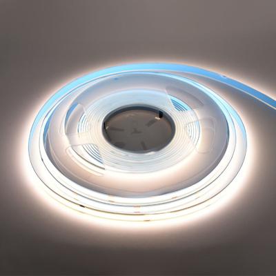 China Single Color COB LED Strip Lights 	800lm/m 12v LED Strip Lights Dimmable for sale