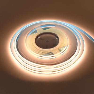 China Single Color COB LED Strip Lights 	800lm/m 12v LED Strip Lights Dimmable for sale