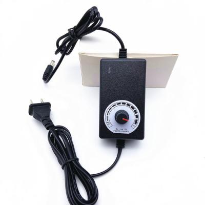 China 3-12v 2a Adjustable Power Adapter With Customized Dc Cable For Led Lighting for sale