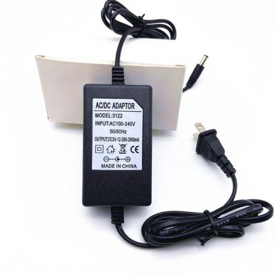 China 3-12v 2a Adjustable Power Adapter With Customized Dc Cable For Led Lighting for sale
