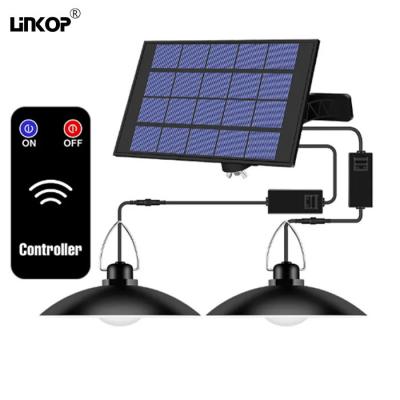 China Intelligent Solar LED Pendant Light White Warm White IP67 Infrared Remote Control Switch for sale