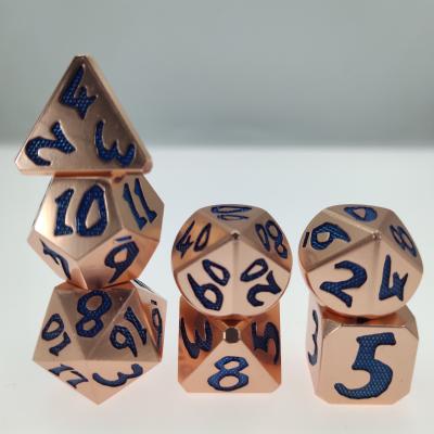 Cina Odorless Manual Grinding Waterproof Resin OEM Nontoxic Bulk Polyhedral Dice Set in vendita