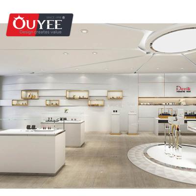 Κίνα Perfume Shop Perfume Luxury Store Interior Designed Display Furniture With Wooden Customized Cabinet Counter Furniture προς πώληση