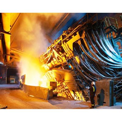 China 10T-150T Capacity Electric Arc Furnace with PLC Control System for Precise Temperature Control in Steel Melting for sale