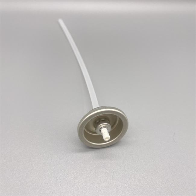 Energy-harvesting valve installed on lubricant can