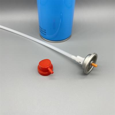 Cina Valvola aerosol a 360 gradi affidabile e resistente con attuatore per lubrificanti industriali e prodotti per la pulizia con controllo costante degli spruzzi in vendita