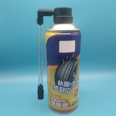 China Professional Tyre Inflator Aerosol Spray Valve for Emergency Car Tire Repair for sale