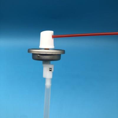 China Válvula de pulverización de aerosol con rotación de 360°, Actuador de aerosol giratorio de alta precisión para aerosoles de cuidado automotriz en venta