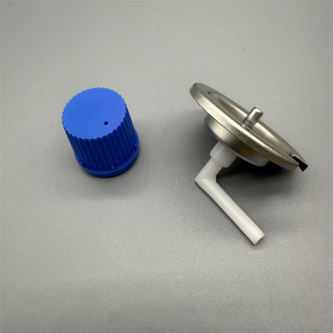 Butane gas valve side view