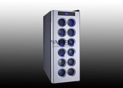 Cina Gabinetto del metallo del refrigeratore del vino del ristorante/frigorifero temporaneo doppio del vino in vendita
