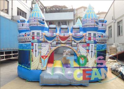 Cina Camera gonfiabile di rimbalzo dei bambini blu di nascita per piegare di affitto trasparente in vendita